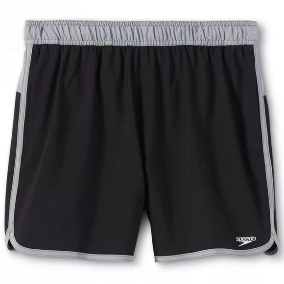 Speedo | Swim | Speedos Mens Anthracite Swim Trunks | Poshmark